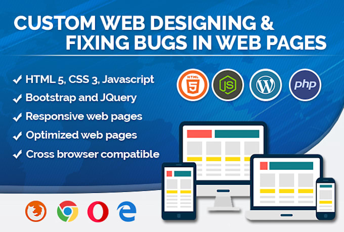 Fix Html Css Javascript And Php Issues By Samally Fiverr