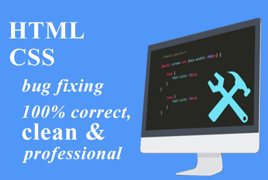 Fix Html Css Issues Responsive And Bootstrap Bug Within Hours By Web