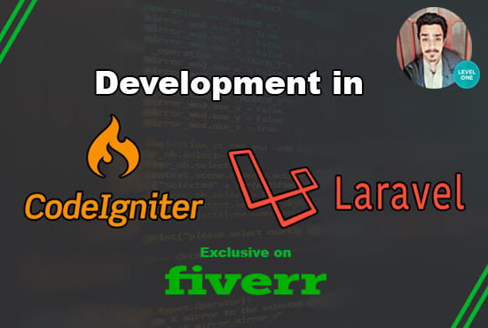 Develop Php Websites In Laravel And Codeigniter Frameworks By Ahmed4321