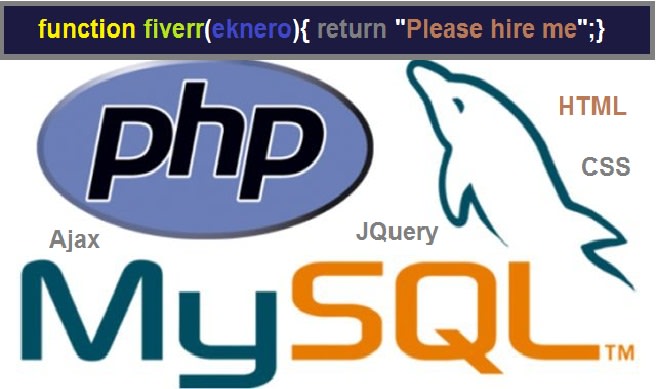 Build Website And Database Using Php Mysql And Javascript By Eknero