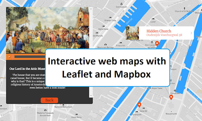 Create Web Interactive Maps With Leaflet And Mapbox By Geocadder Fiverr