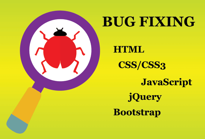 Find And Fix Html Css Javascript Jquery Website Bugs By Raza Haider