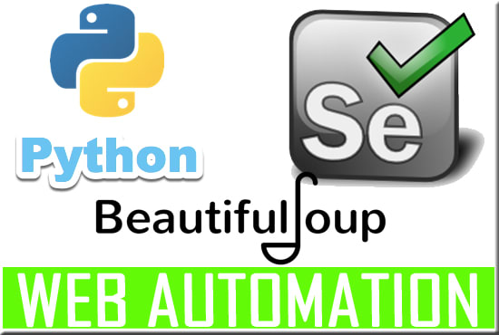 Do Web Automation Using Selenium Beautifulsoup By Mahbubrion Fiverr