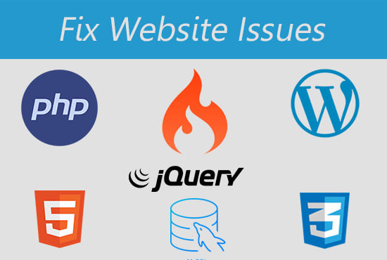 Fix Your Html Css Jquery Php Mysql Codeigniter Wordpress Issues