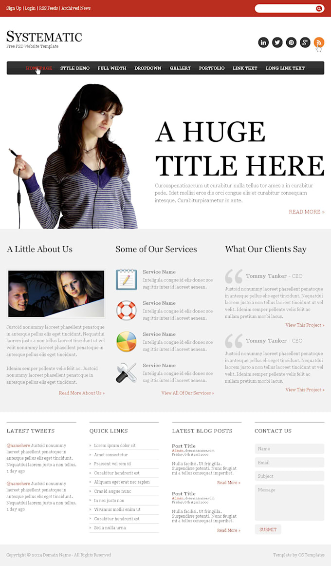 Covert Psd Into Html Css Bootstrap By Vickykhaan Fiverr