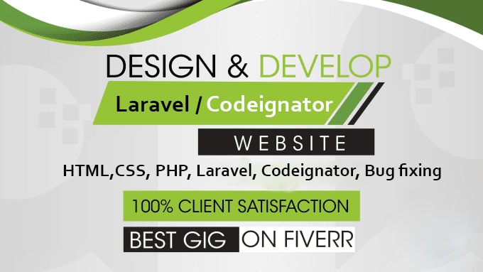 Build Php Website And Be Your Web Developer In Php Laravel By Usama
