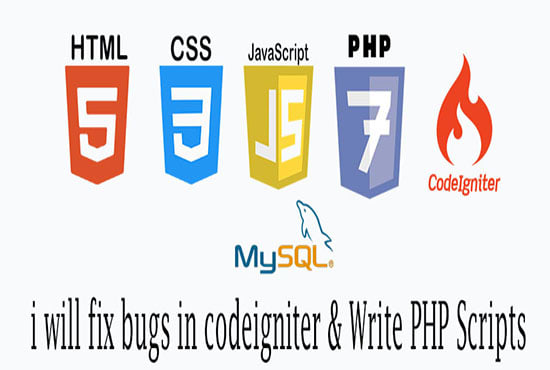 Do Html Css Bootstrap Js Jquery And Php Codeigniter By Aouniimalik