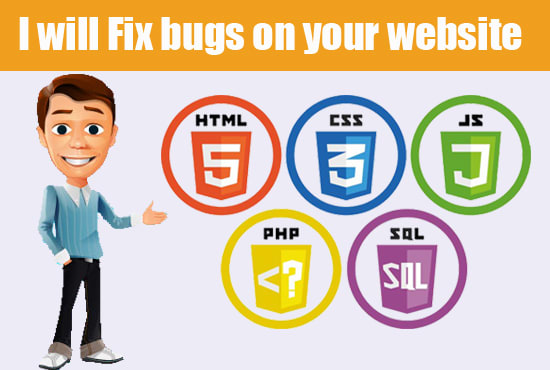 Do Html Css Bootstrap Javascript Jquery Php Mysqli Bug Fixes By Faisal