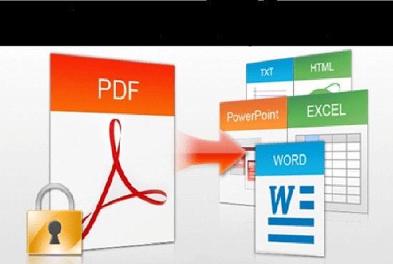 Pdf To Ms Word Excel Converted By Avinavraj Fiverr