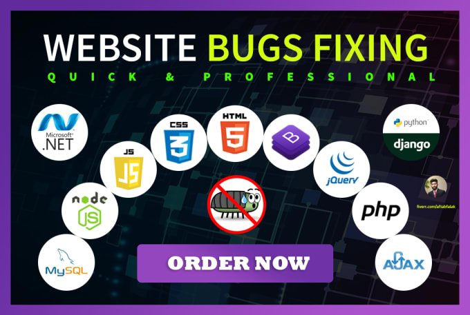 Fix Website Script In Php Node Django Html Css Javascript Jquery