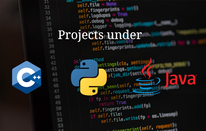 Provide Python Cpp C And Java Codes For Your Projects By
