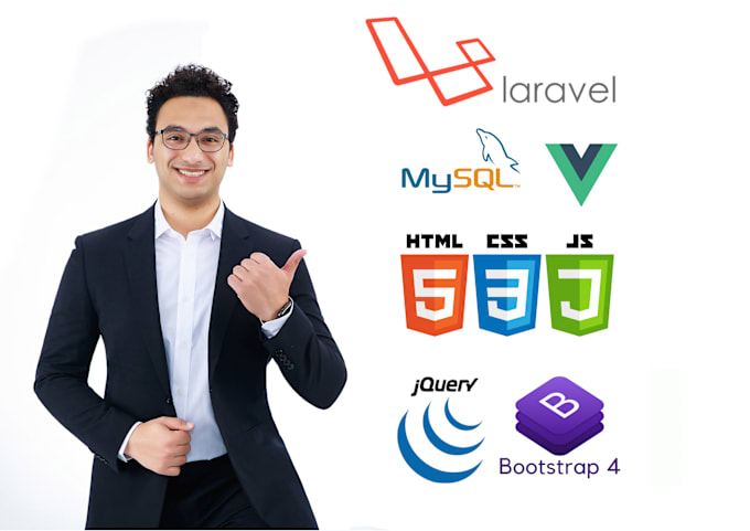 Develop And Customize A Web App Using Php Laravel Bootstrap Html