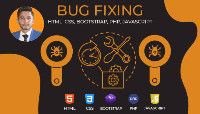 Fix Your Html Css Bootstrap Js Jquery Bugs By Junaidjaved Fiverr