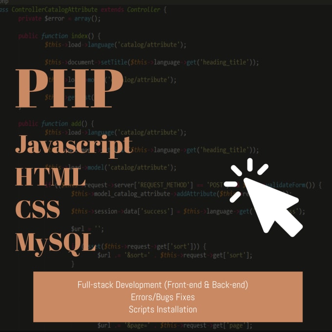 Do Php Html Css Jquery Javascript And Mysql Programming By Kasigor