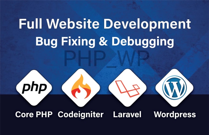 Fix Develop Website In Php Laravel Codeigniter By Sufeelatif Fiverr