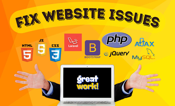 Fix Your Website Php Mysql Javascript Html Css Bugs Issues Errors