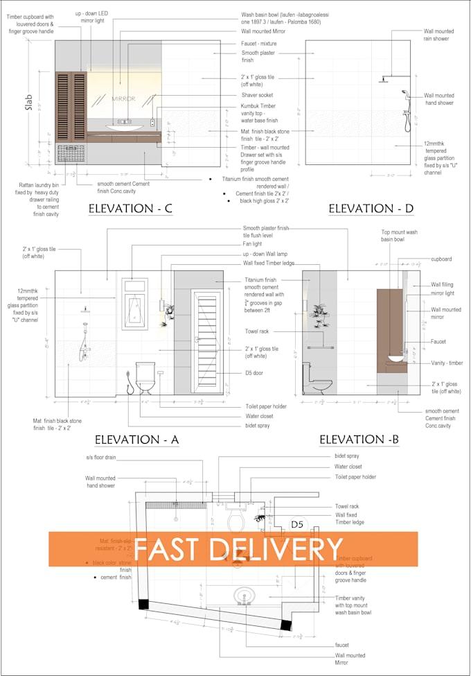 Convert Your Simple Sketch To Autocad Drawing By Madusha Fiverr