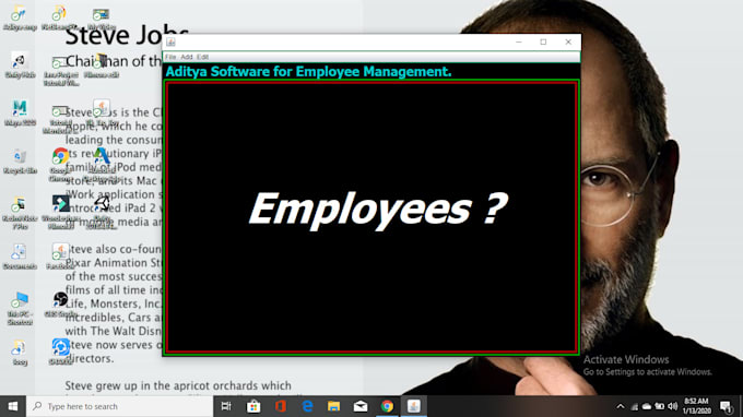 Simple Employee Management System By Adityapokhrel Fiverr