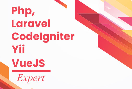 Design Website Using Php Laravel Yii Vue Js Codeignitor By Anas