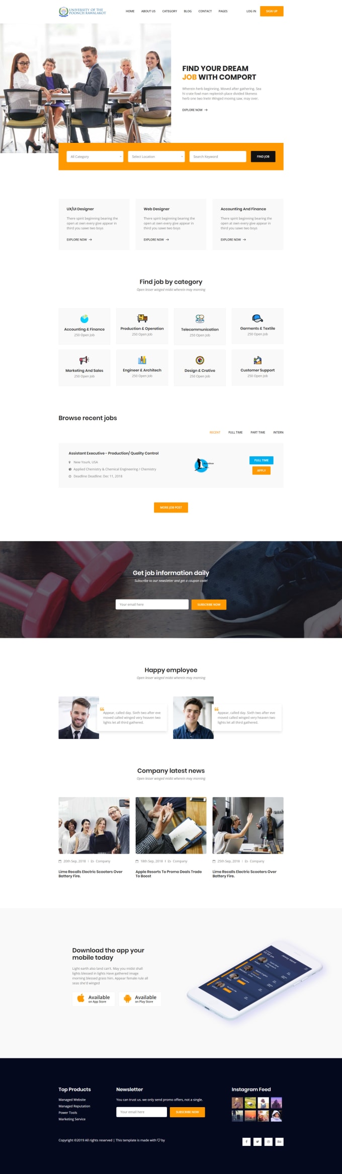Create Html And Css Web Pages By Danish Gakher Fiverr
