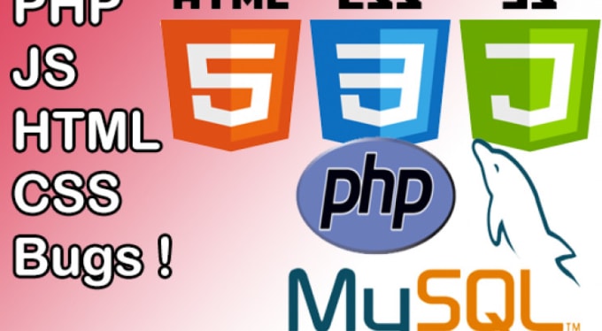 Fix Bugs In Your Html Css Js Jquery Php And Node Js Code By M