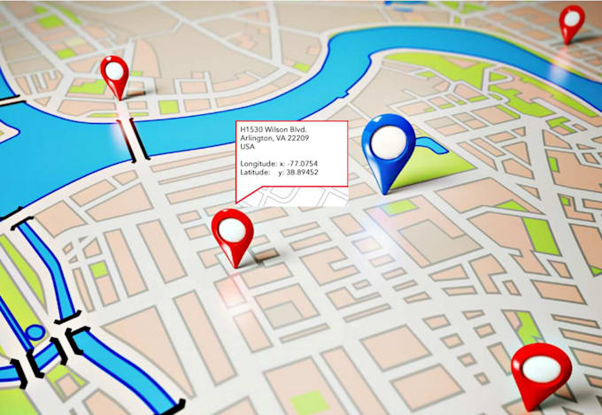 Geocode Addresses To Google Map Coordinates And Map Display By