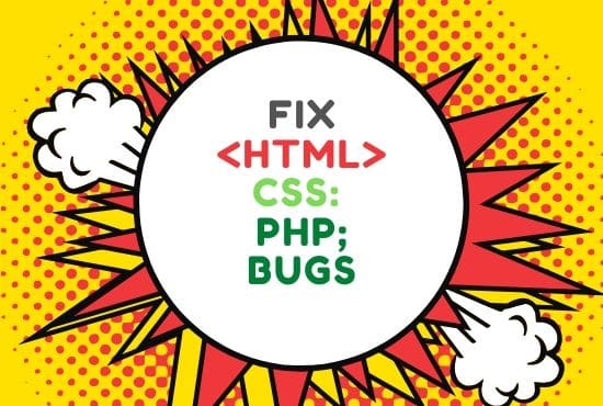 Fix Html Css Php Bugs And Errors From Code By Saifryk Fiverr