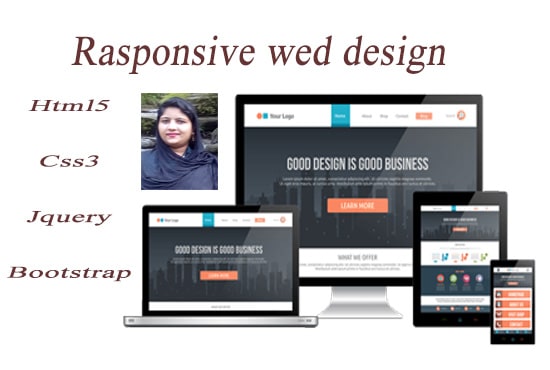 A Professional Web Designer Using Html Css Bootstarp By Asmazaman Fiverr