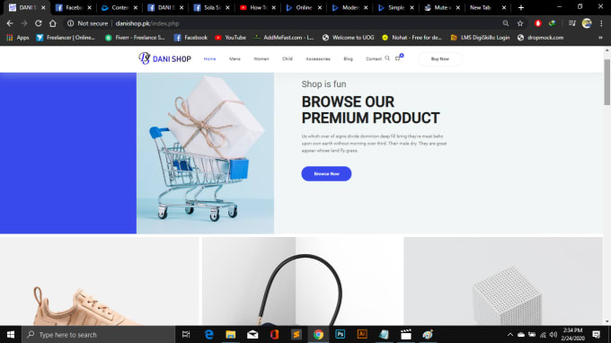 Fix And Modify The Website In Php Javascript Html Css By Adnan A R