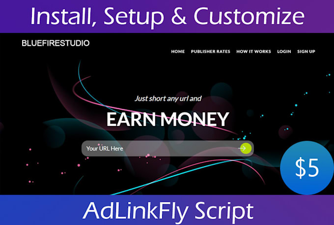 Install And Setup Adlinkfly Script On Your Website By Bluefirestudio
