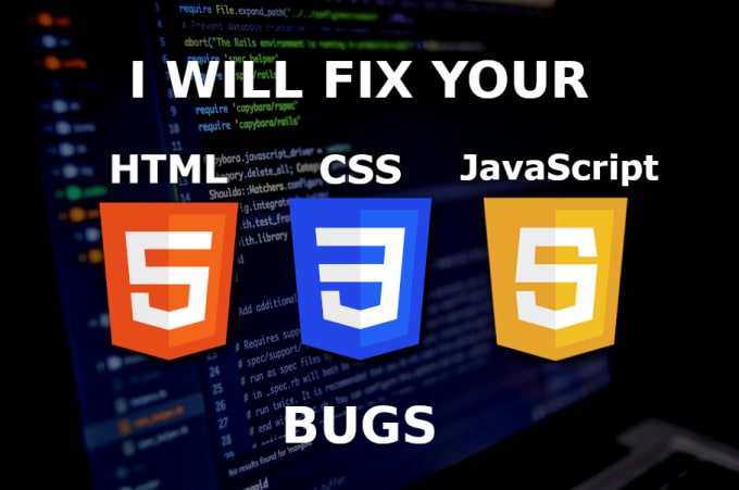 Fix Your Html Css Javascript And Angular Code By Qube Fiverr