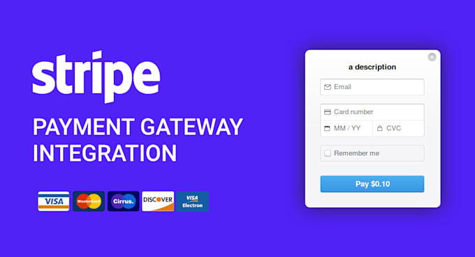 Integrate Stripe Payment Gateway By Eighty8websites Fiverr