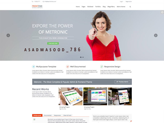 Design Responsive Website Using Html Css Javascript Jquery By Asadmasood Fiverr