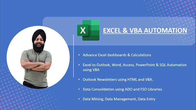 Provide Best Excel Dashboards And Vba Automation Services By Amrit