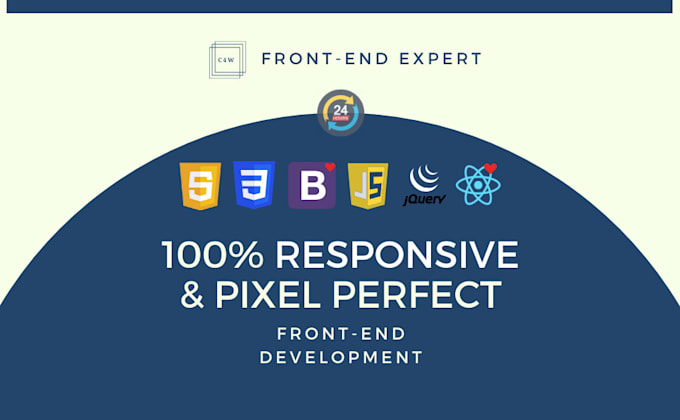 Design Responsive Website With Html Css Bootstrap Javascript By Code Web Fiverr