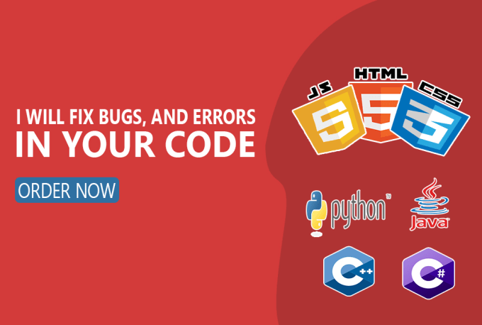 Fix Bugs In Your Html Css Javascript Python Code By Daniel Balico Fiverr