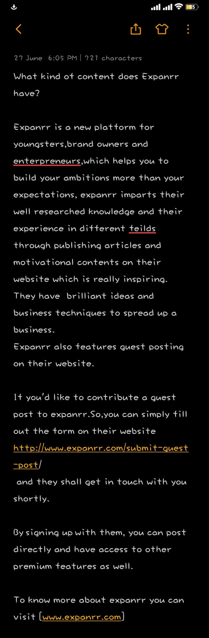 Article And Content Writing By Ishantk Fiverr