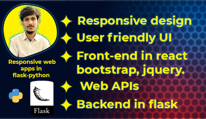 Create Responsive Website Using Html Css Javascript And Python Flask