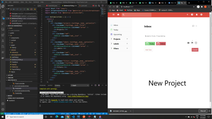Do Web App Api Using Reactjs Spring Boot Expressjs Web Scarping
