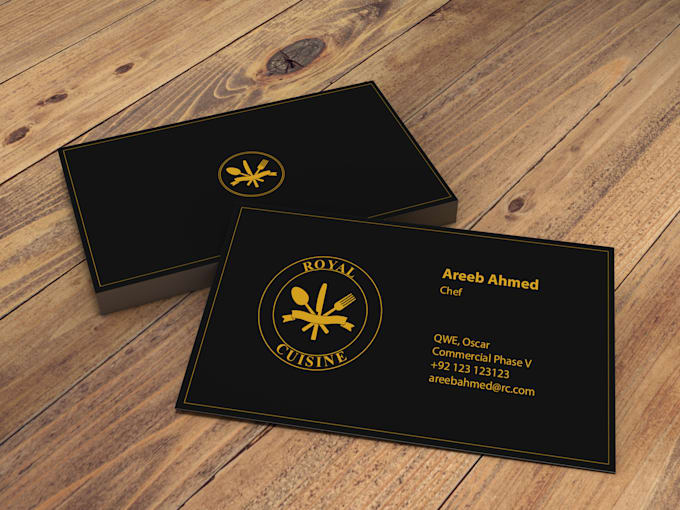 Create Unique And Modern Business Cards By Shaheer Alam Fiverr