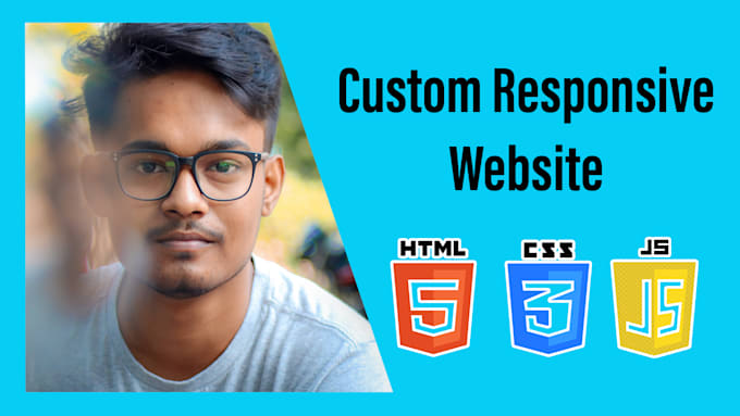 Build Custom Websites Using Html Css And Javascript By Kritarthap Fiverr