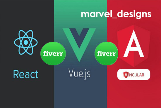 Develop Front End For Web Apps Based On React Js Vue Js Angular 9
