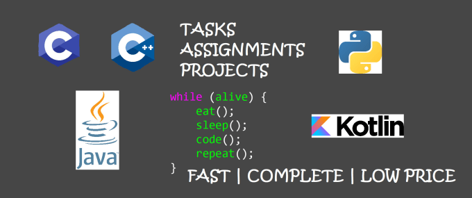 Do C Cpp Java Projects Assignments Tasks Programming Code