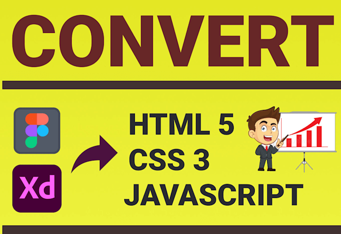 Convert Your Psd Or Figma File To A Responsive Website Using Html And