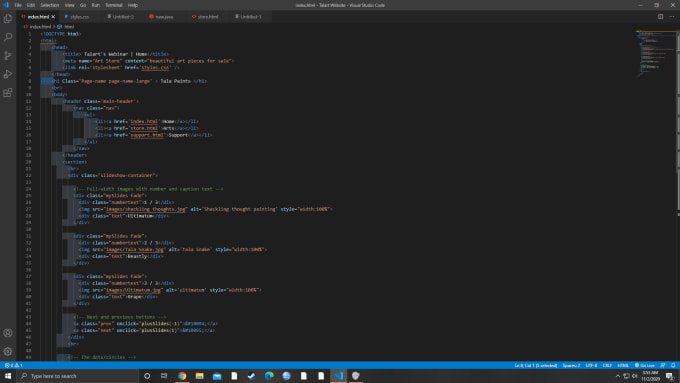 Write Html Css Javascript Python And Cpp Code Needed By