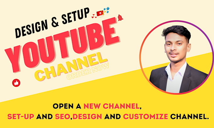 Create Setup Design And Optimize Youtube Channel By Mdredoyhossen