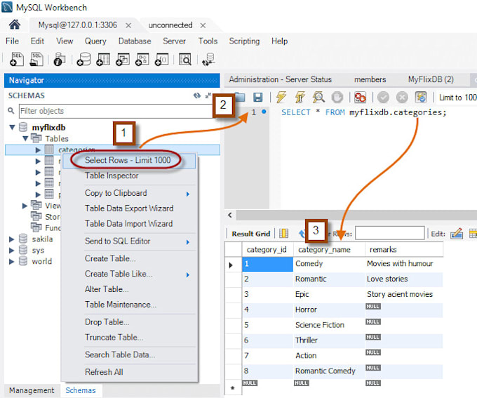 Make Database Er Diagrams Sql Queries Mysql By Daniyal789 Fiverr