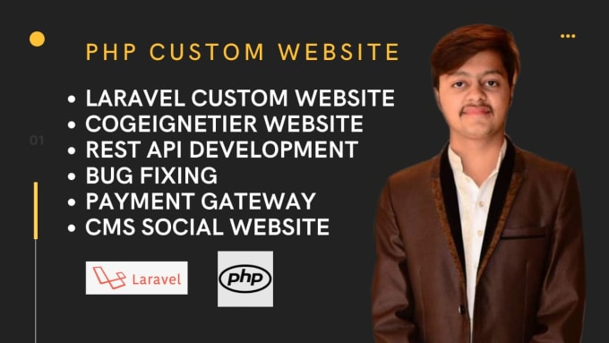 Develop Custom Website In Php Using Laravel Or Codeigniter By Haider 21