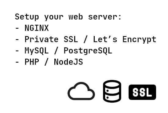 Setup Your Web Server With Nginx Php Or Nodejs Implement Ssl Mysql