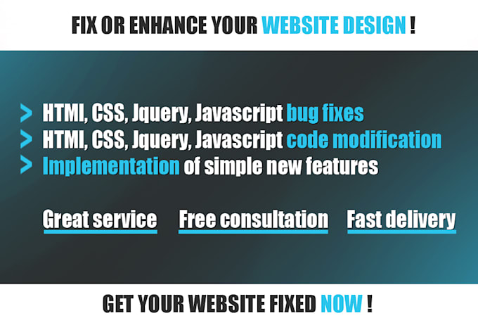 Fix Html Css Javascript And Jquery Issues By Taurus Fiverr